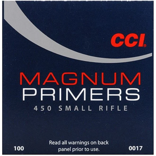 CCI 450 Small Rifle Magnum Primers - DNA Firearm Systems